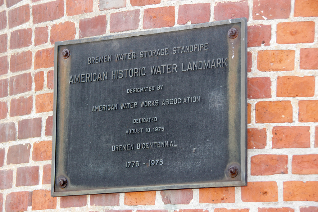 standpipe plaque – Historic Bremen